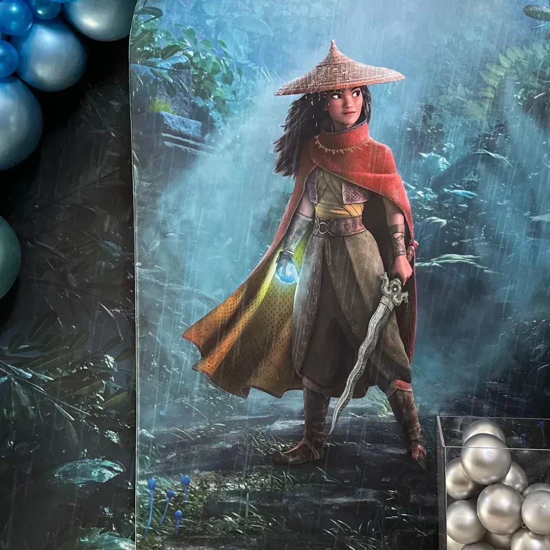 Raya Birthday Party Decoration - HouseOfPartyRentals